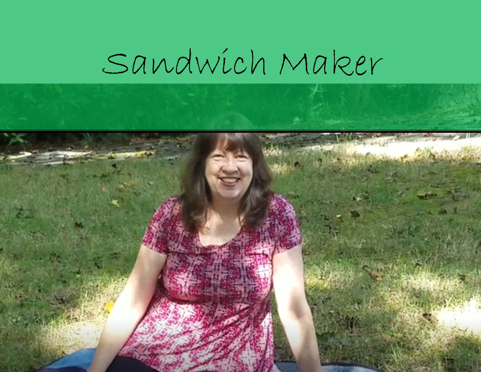 Sandwich Maker Title Page Sculley Family Sandwich Maker Title Page Sculley Family